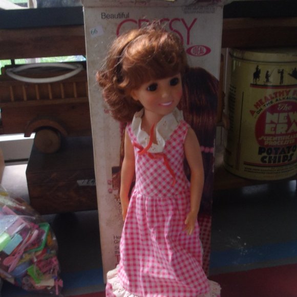 ideal | Toys | Ideal 969 Crissy Doll Grow Hair Twirly Beads Mib | Poshmark